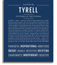Tyrell | Name Art Print – Name Stories