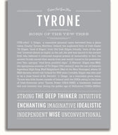 Tyrone | Name Art Print – Name Stories