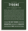Tyrone | Name Art Print – Name Stories
