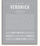 Veronica | Name Art Print – Name Stories