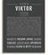 Viktor Personalized Name Meaning Art Prints – Name Stories