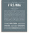 Virginia | Name Art Print – Name Stories