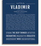 Vladimir | Name Art Print – Name Stories