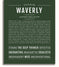 Waverly | Name Art Print – Name Stories