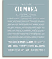 Xiomara | Name Art Print – Name Stories