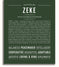 Zeke | Name Art Print – Name Stories