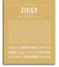 Ziggy | Name Art Print – Name Stories