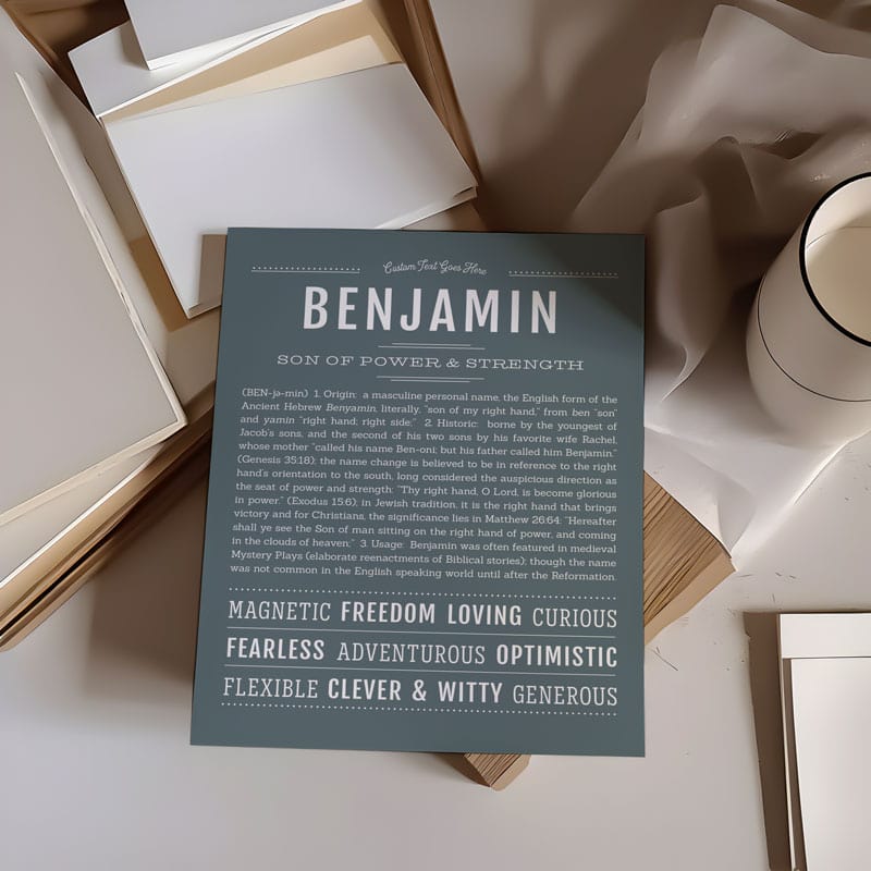 Personalized Name Art Print – Name Stories